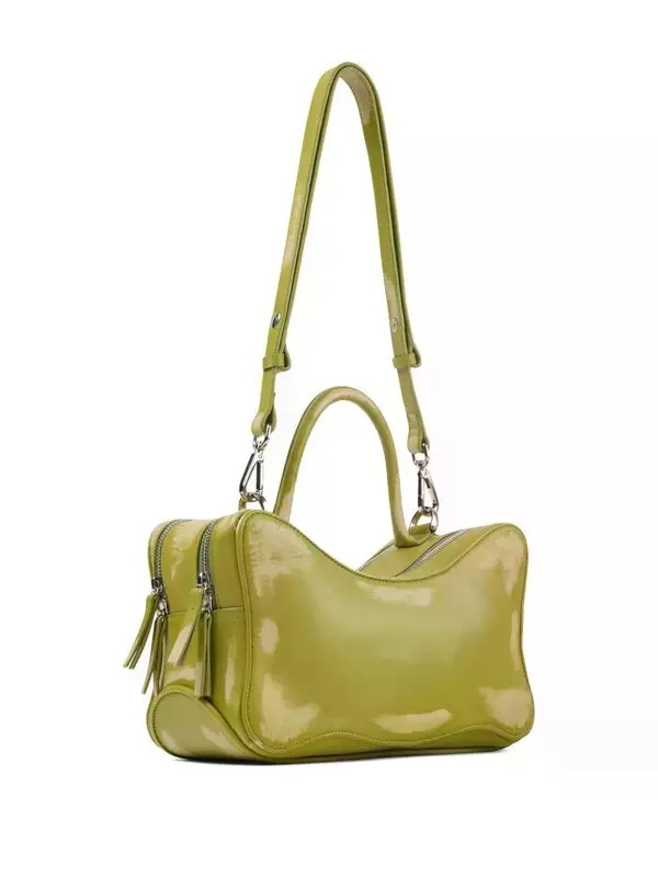 Camper Curved Top-handle Shoulder Bag - Green