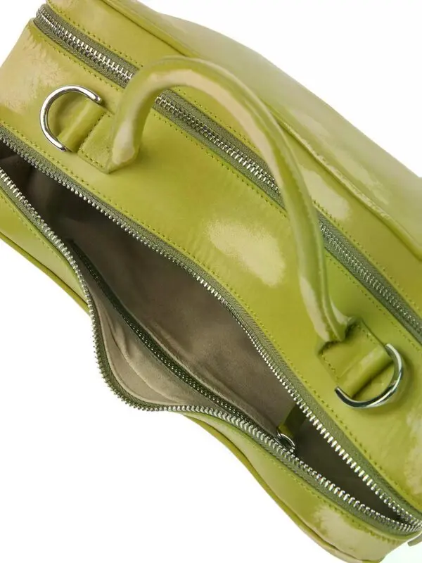Camper Curved Top-handle Shoulder Bag - Green