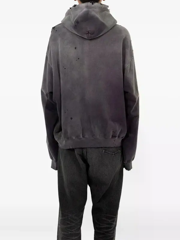 Mihara Yasuhiro Sun Faded Zip-up Hoodie