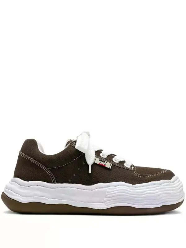 Mihara Yasuhiro Lace-up Sneakers - Brown