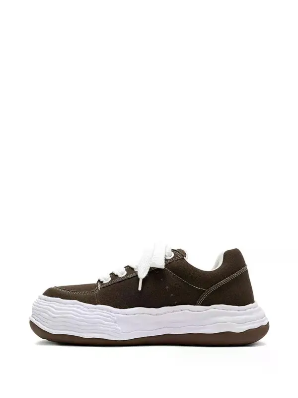 Mihara Yasuhiro Lace-up Sneakers - Brown