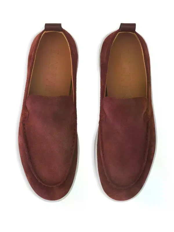 LANVIN Suede Sneakers - Brown