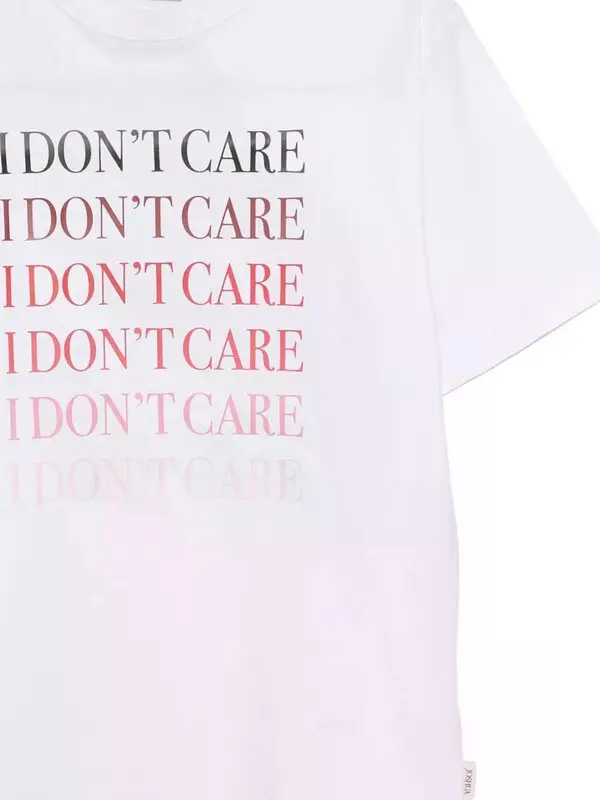 Joshua Sanders Slogan-embossed T-shirt - White