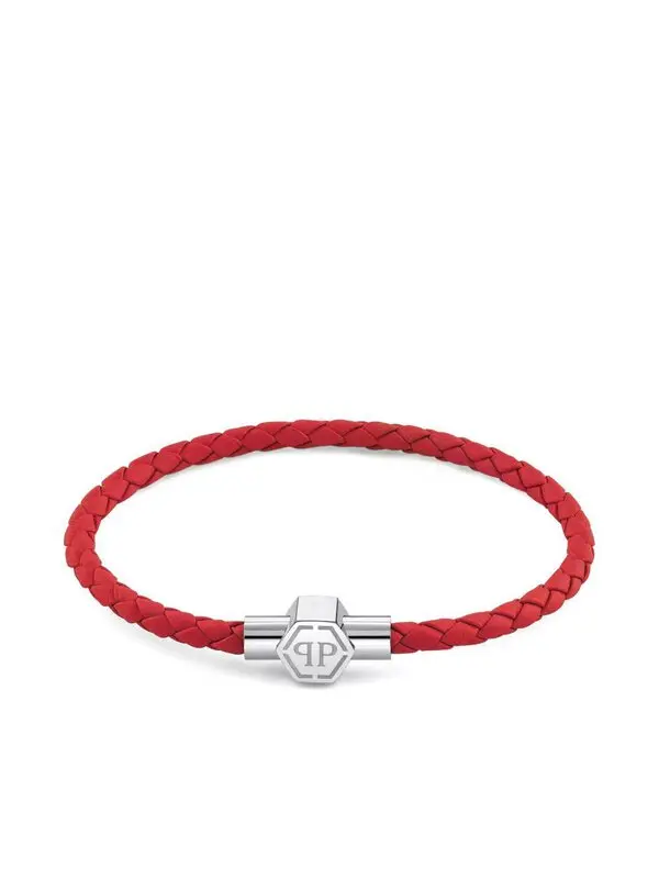 Philipp Plein Plein Tag Bracelet - Red