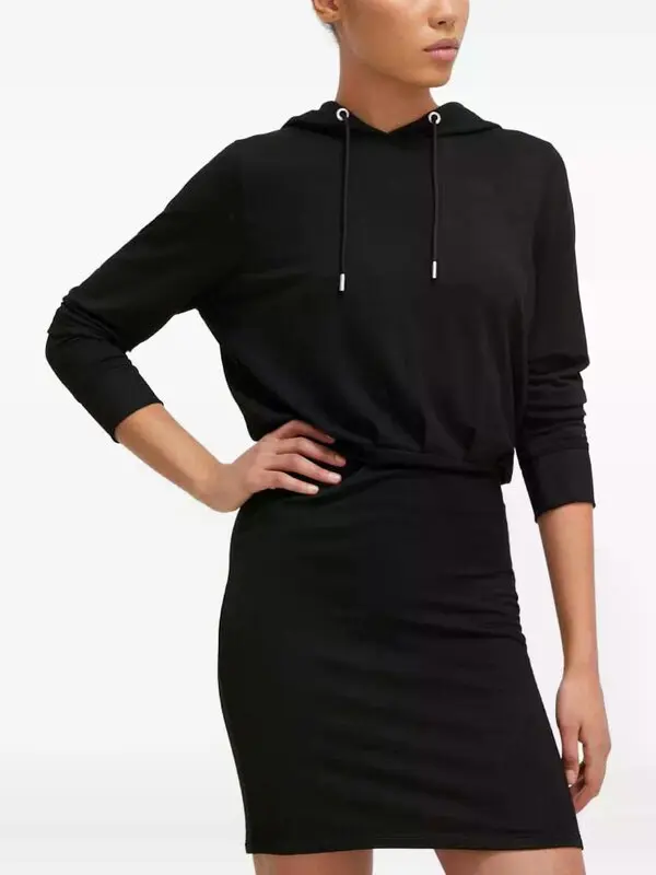 Dkny Hooded Mini Dress
