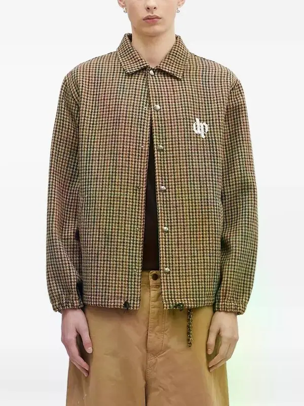 DARKPARK Collared Check Jacket