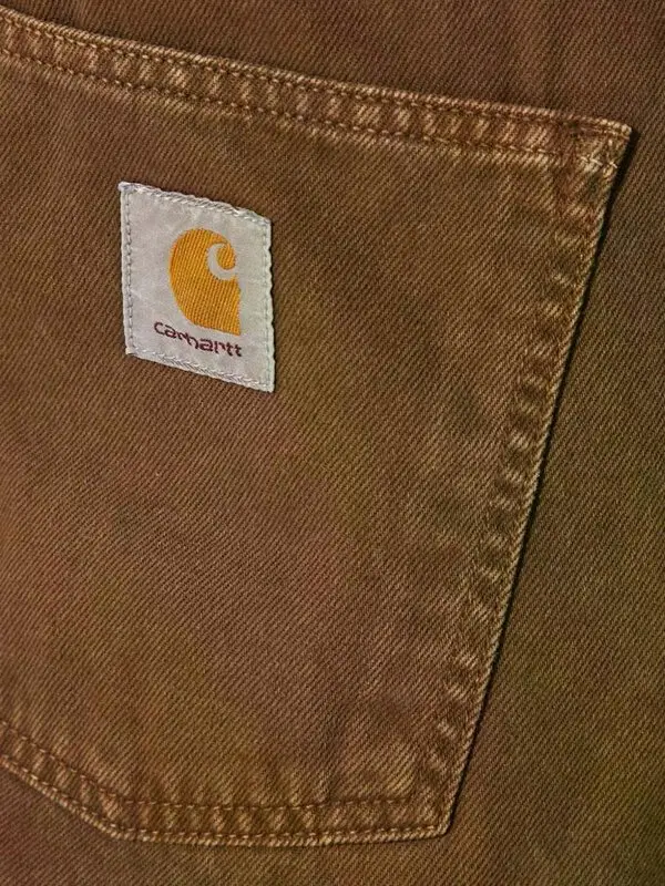 Carhartt Work In Progress Logo Patch Jeans