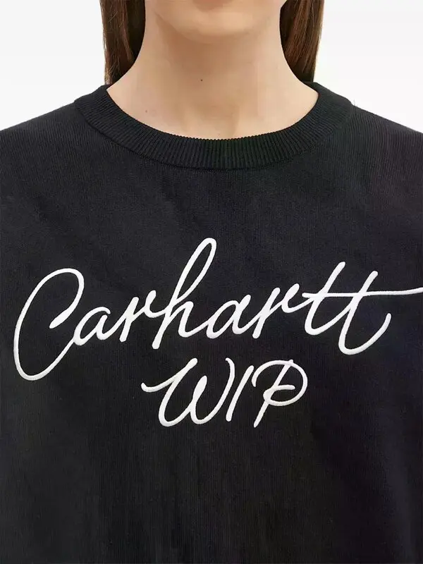 Carhartt Work In Progress Logo Sweater