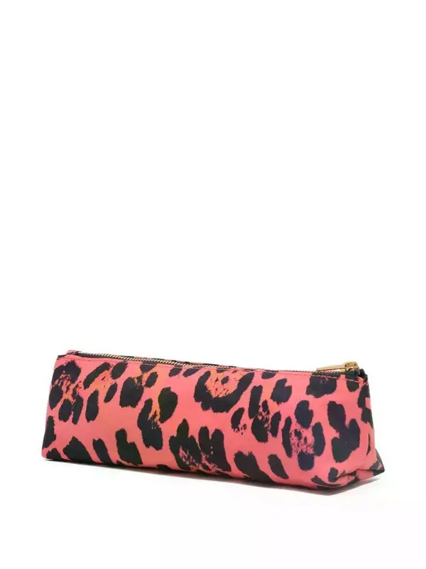 Bimba Y Lola Leopard-print Makeup Bag