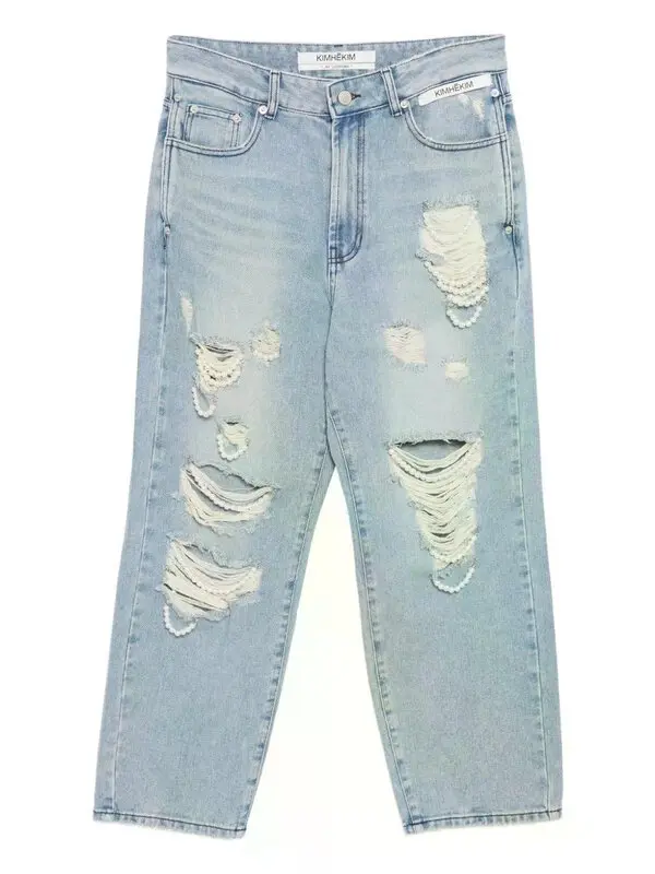 KIMHEKIM Pearl-embellished Jeans