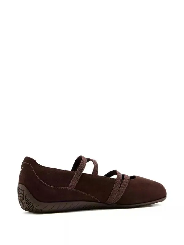 PUMA Suede Ballet Flats - Brown