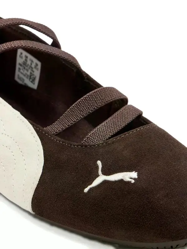 PUMA Suede Ballet Flats - Brown