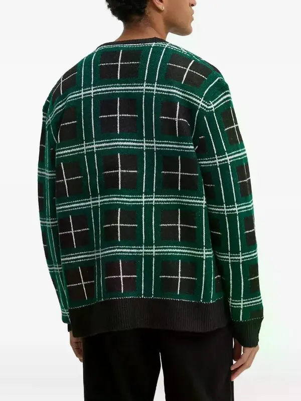 Dickies Plaid Cardigan