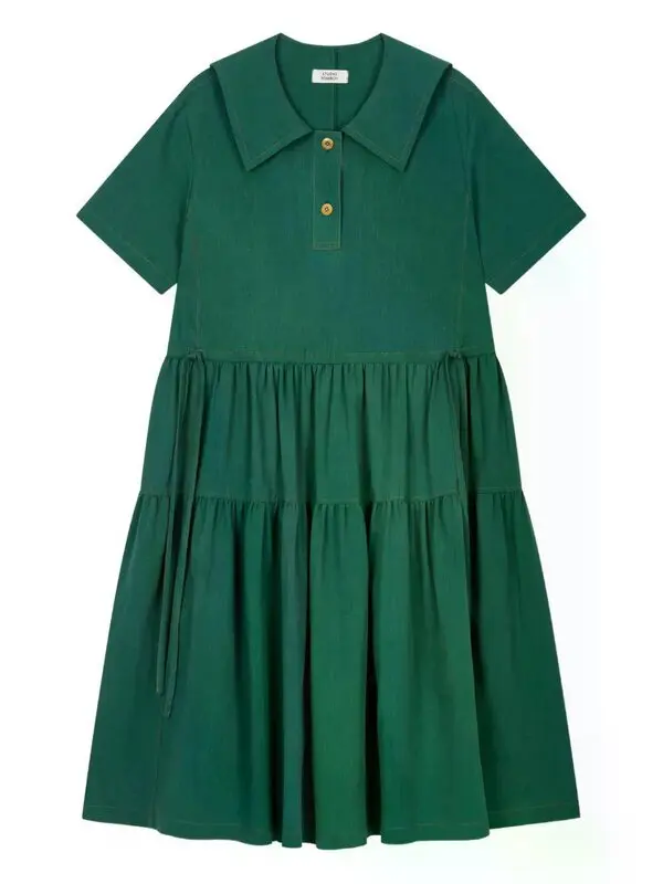 STUDIO TOMBOY Tiered Shirt Dress