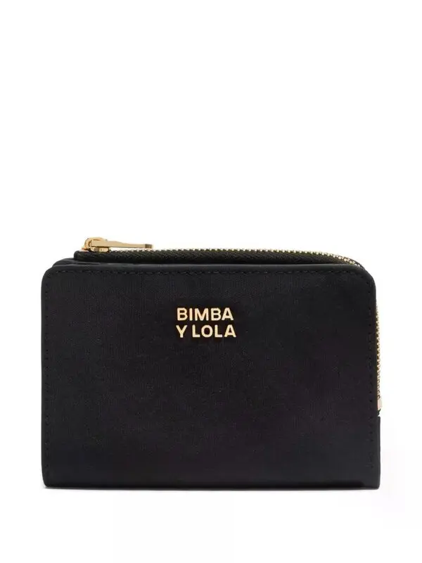 Bimba Y Lola Logo-lettering Wallet - Black
