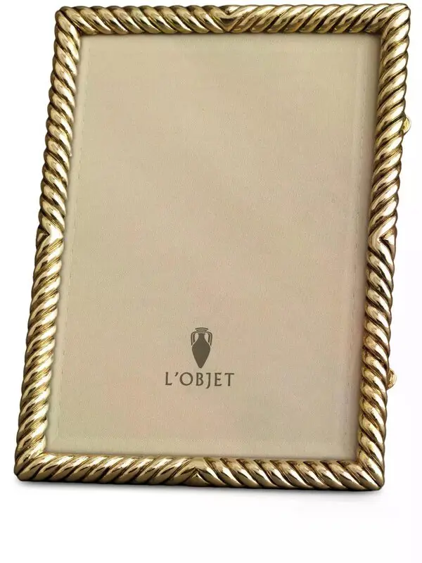 L'Objet Deco Twist Photo Frame - Gold