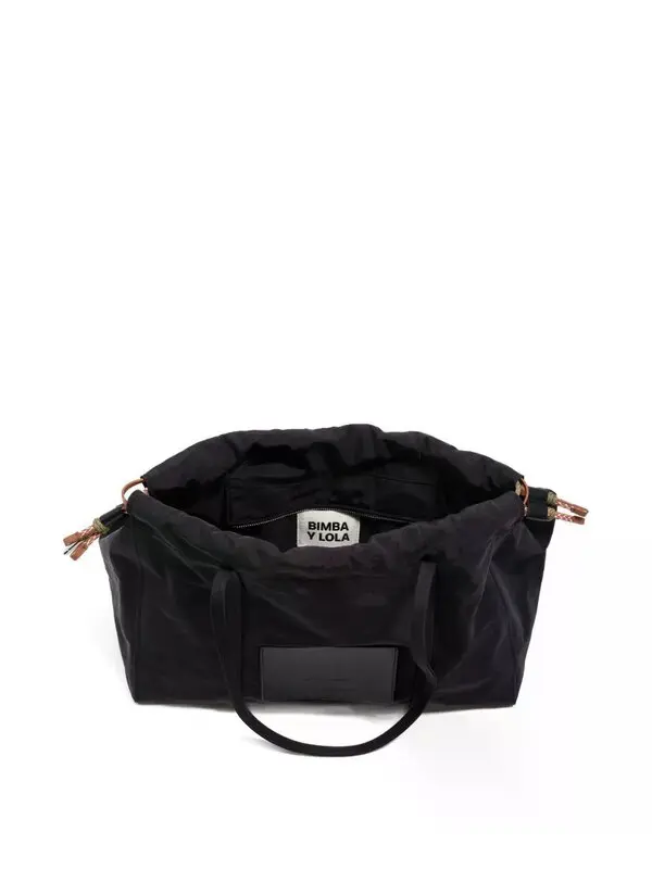 Bimba Y Lola Logo-patch Shoulder Bag