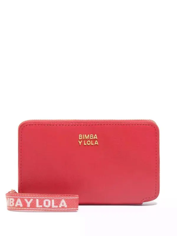 Bimba Y Lola Medium Leather Wallet - Red