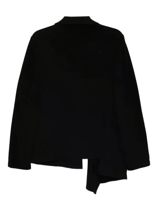 Y’s Asymmetric Combed Blazer