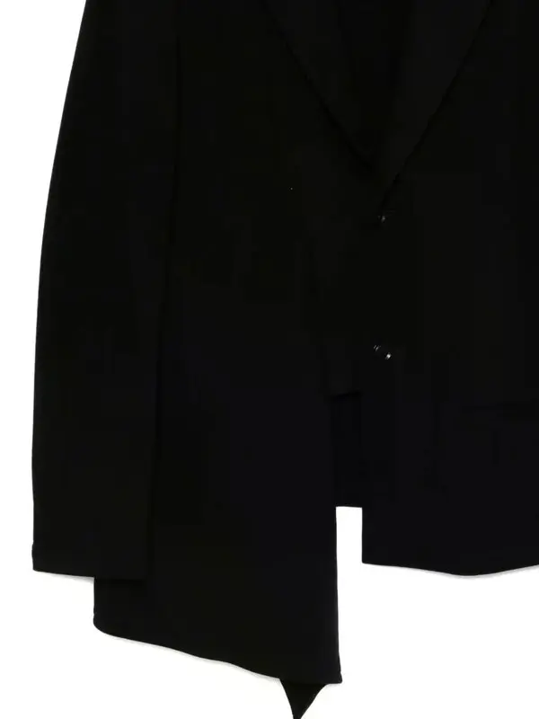 Y’s Asymmetric Combed Blazer