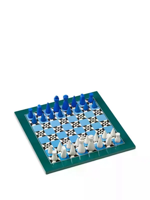 PRINTWORKS Poseidon Chess Set - Blue