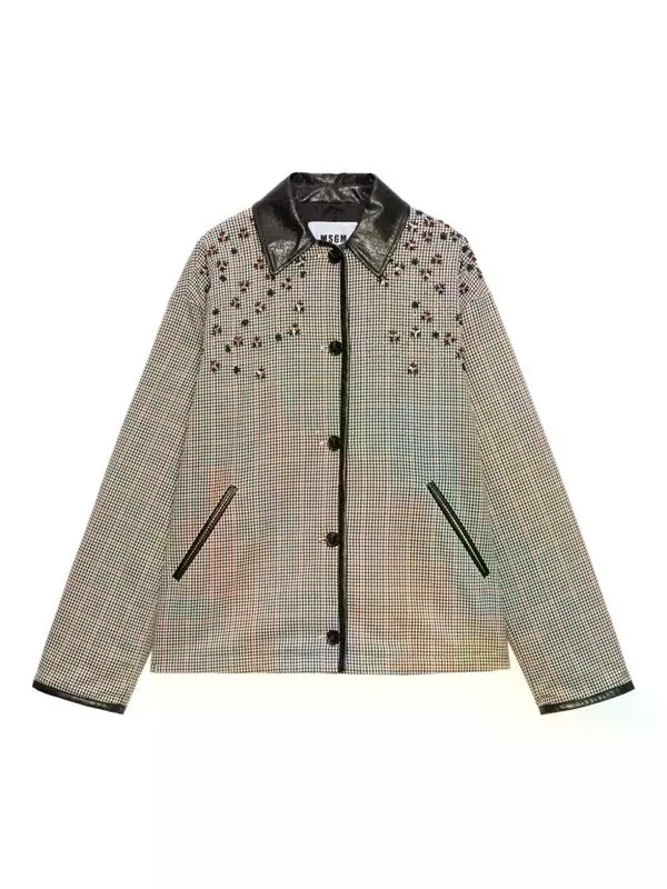 MSGM Check-pattern Coat