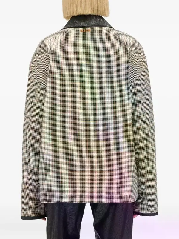 MSGM Check-pattern Coat