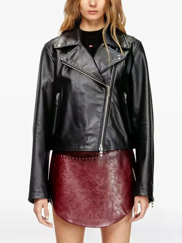 DIESEL® L-unatic Leather Jacket