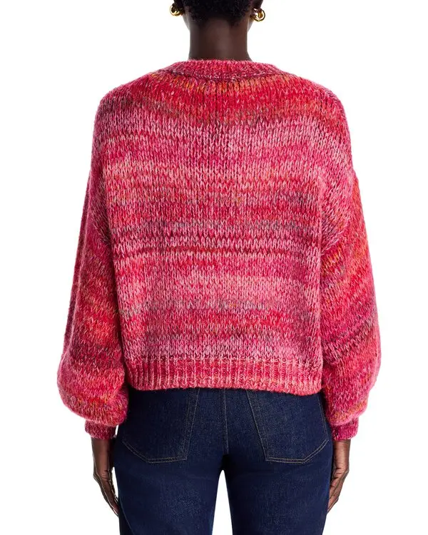 LA FEE MARABOUTEE Marled Crewneck Sweater
