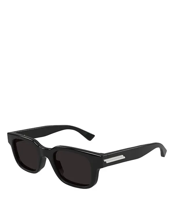 Bottega Veneta Square Frame Sunglasses - Black