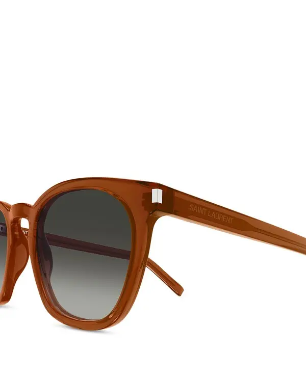 Saint Laurent Square Sunglasses, 49mm