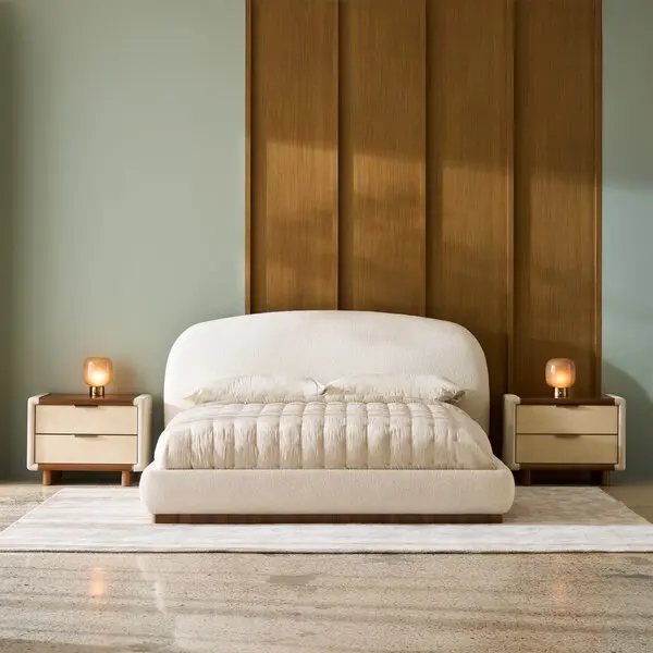 CARACOLE Botero Bed, King - No Color