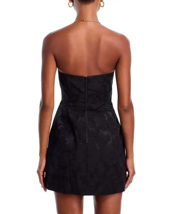 Bardot Karoline Hourglass Mini Dress - Black