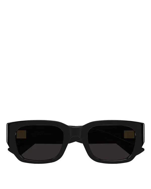Bottega Veneta 52mm Rectangular Sunglasses