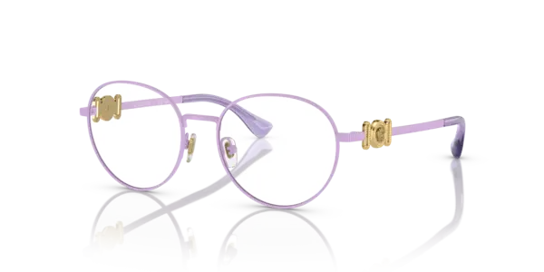 Versace Round Frame Eyeglasses - Violeta Mate