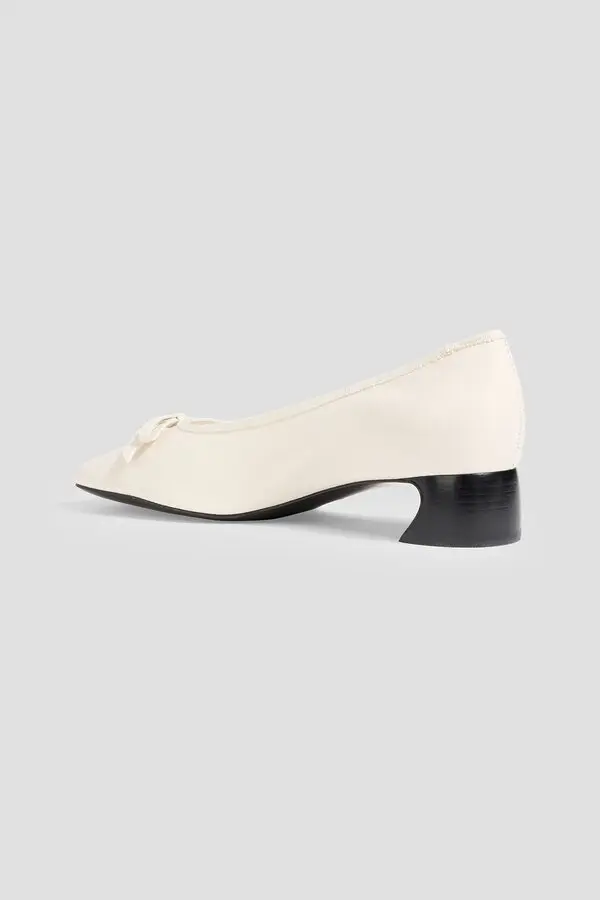 3.1 Phillip Lim Id Soft Bow-detailed Leather Pumps