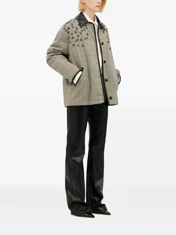 MSGM Check-pattern Coat