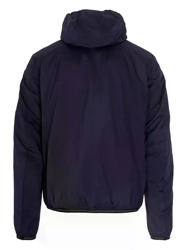 BLAUER. Hooded Zip-up Jacket - Blue