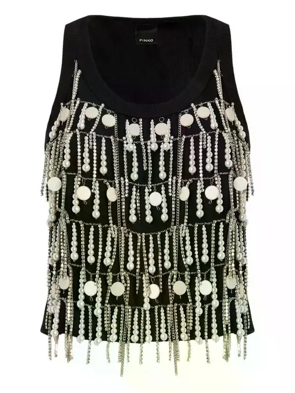 Pinko Pearl Chain Top