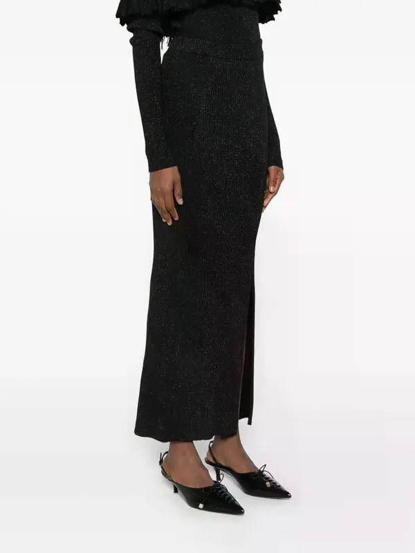 TWINSET Slit Midi Skirt