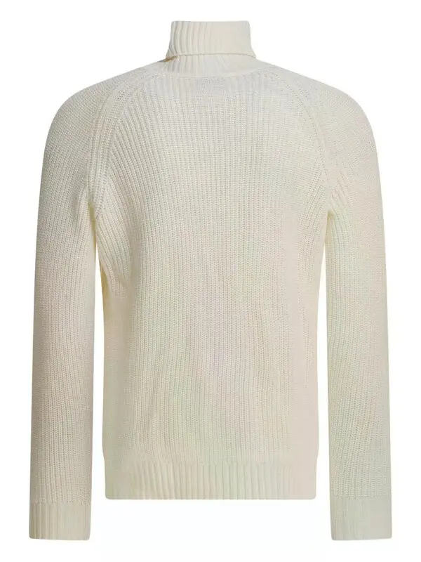 RAKKI Turtleneck Ribbed Sweater