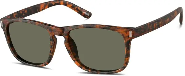 Zenni Square Full Rim Sunglasses - Tortoiseshell