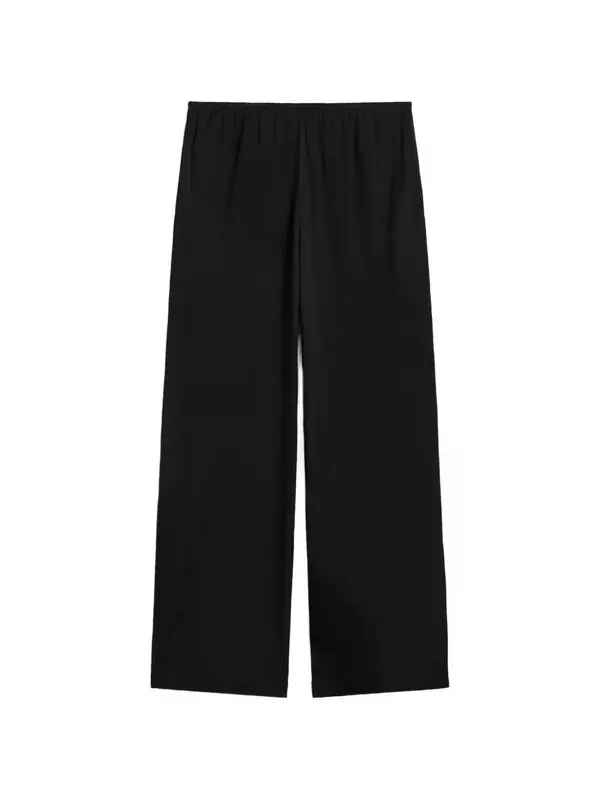 TOTEME Elastic-waist Trousers - Black
