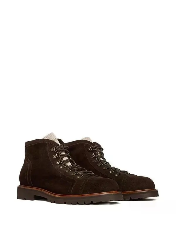 SCAROSSO Theodore Lace-up Boots