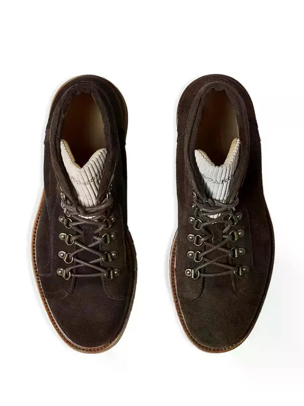SCAROSSO Theodore Lace-up Boots