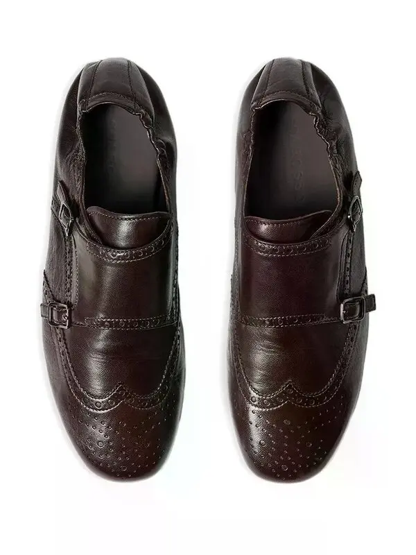 SCAROSSO Brogue Monk Shoes