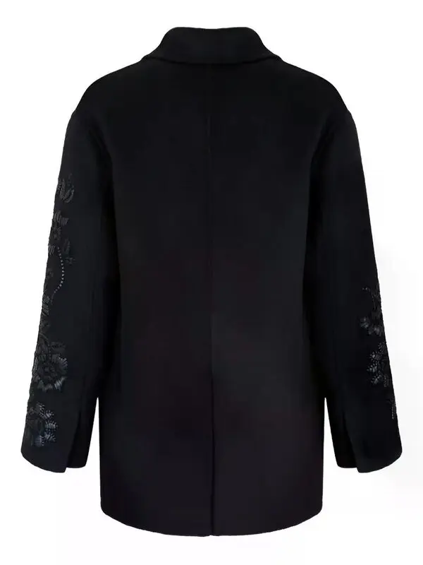 Ermanno Scervino Floral Appliqué Jacket