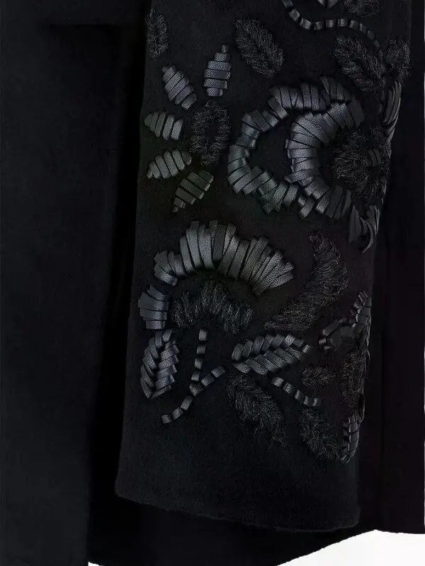 Ermanno Scervino Floral Appliqué Jacket