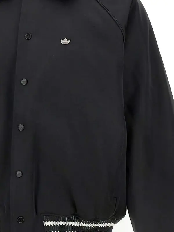 Adidas Logo-detail Bomber Jacket