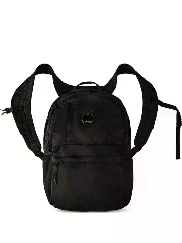 C.P. COMPANY Lens-detail Top-handle Backpack - Black